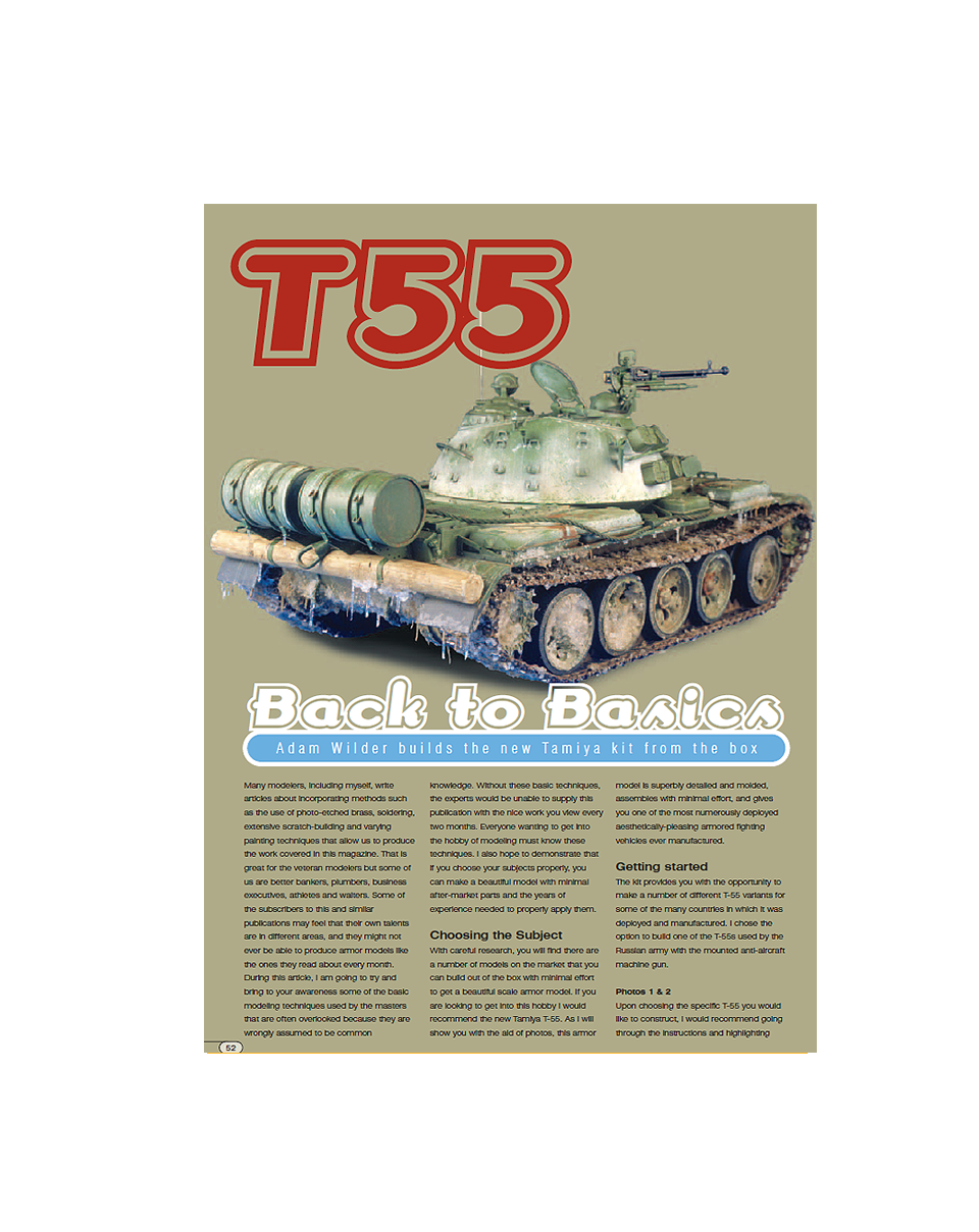 Issue 10: T55-Back to basics - AFV modeller